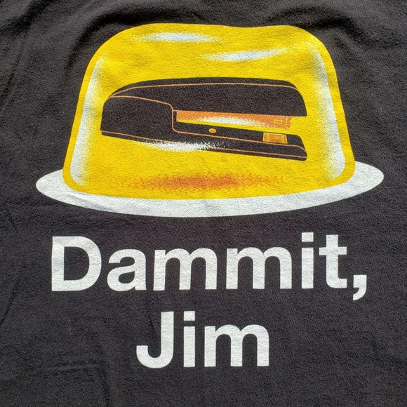 None | Tops | The Office Tee Jello Prank Stapler Dwight Jim Graphic ...